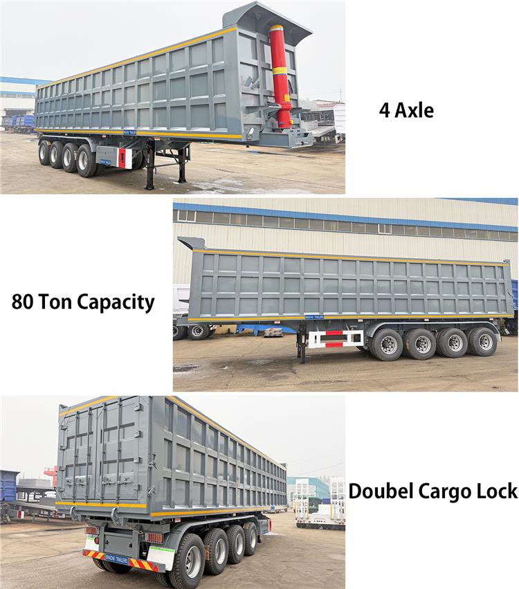 Bhachu 80 Ton Dump Truck Trailer for Sale In Kenya