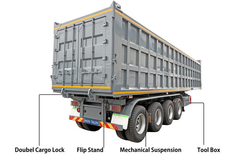 Bhachu 80 Ton Dump Truck Trailer for Sale In Kenya