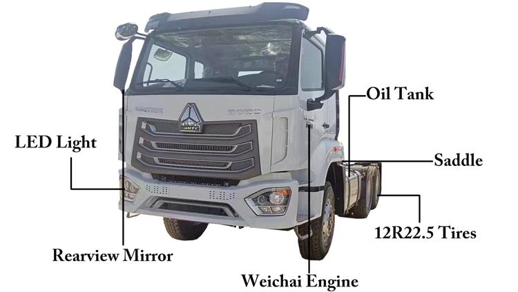 Hohan N7 Truck Tractor ZZ4255 for Sale In Kenya