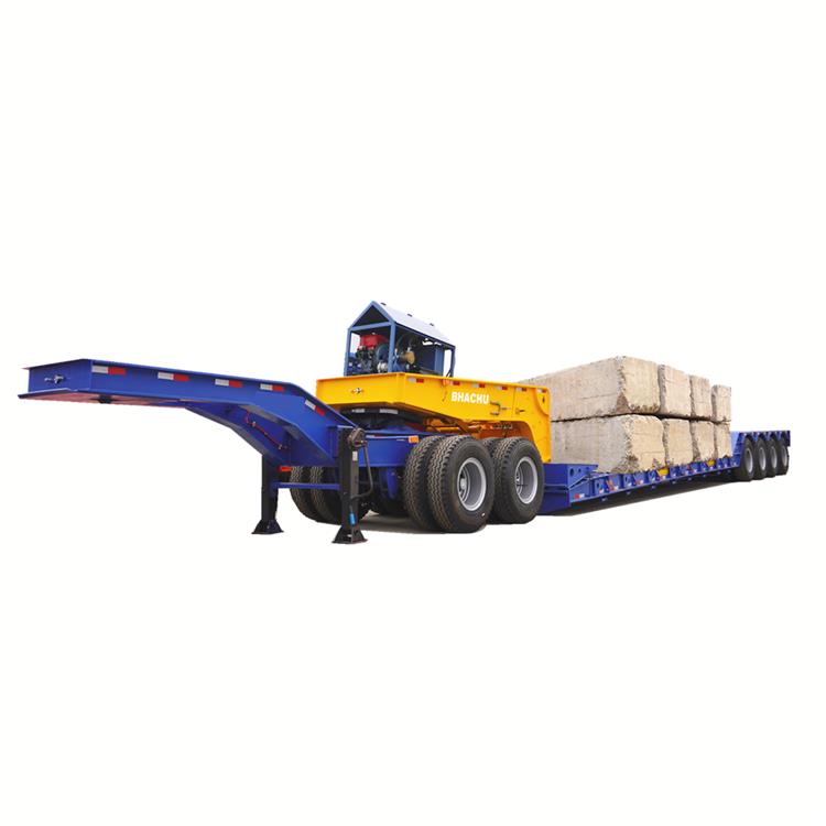 4 Axle 150 Ton Detahcable Gooseneck Lowboy Trailer for Sale In Kenya ...