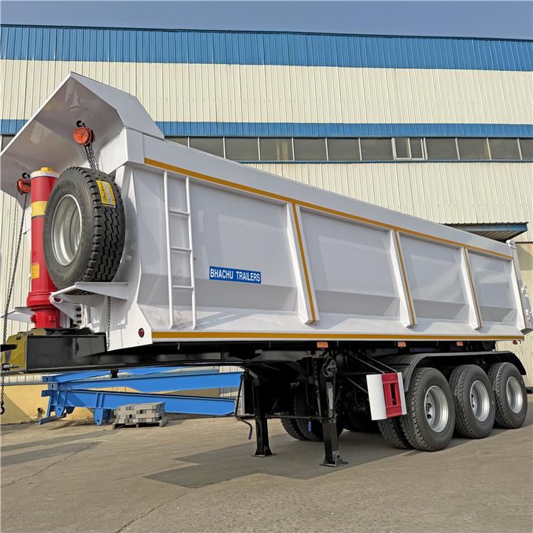 Bhachu 60 Ton Dump Trailer for Sale In Sierra Leone