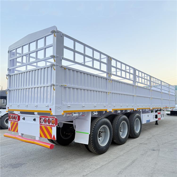 60 Ton Fence Cargo Trailer for Sale In Tanzania